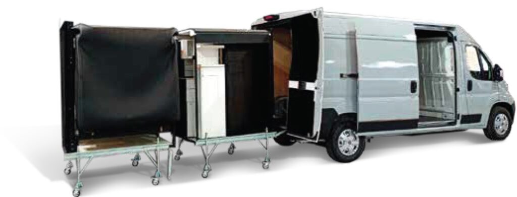 VanCubic Basic – Module amovible complet pour van H2L2 et plus ...